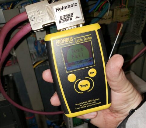 This PROFIBUS cable tester should be in your toolbox